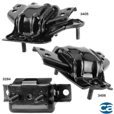 Front LH,Front RH Eng & Rear Trans Mounts 3Pcs Set For Ford Excursion 6 ...