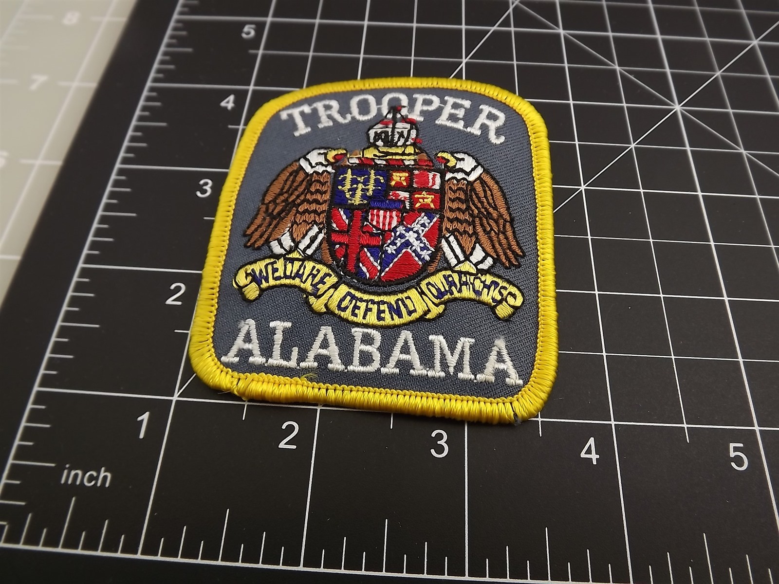 ALABAMA TROOPER PATROL POLICE PATCH BRAND NEW 3" x 2.5" | eBay