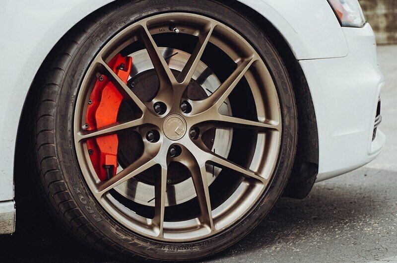 19 Inch Aodhan AFF7 Bronze Wheels 19x8.5 +35 5x114.3 Rims Set 4 | eBay