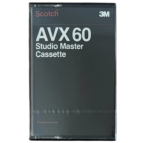 Scotch - 3M AVX60 Studio Master Audio Cassette Tape NEW-SEALED | eBay