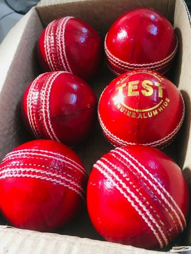 Cricket Leather Test Match Premium Quality Grade-1st Cricket Ball {Set ...