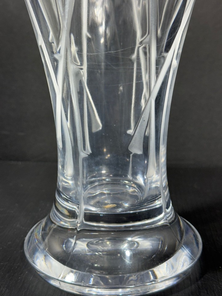 Shannon Crystal By Godinger Rose Bouquet Irish Lead Crystal Vase 14" T ...