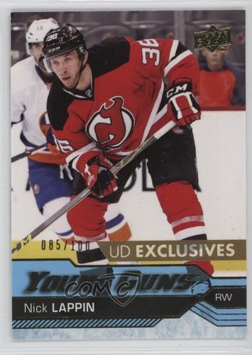 2016 SP Authentic Upper Deck Update Young Guns Exclusives Nick Lappin ...