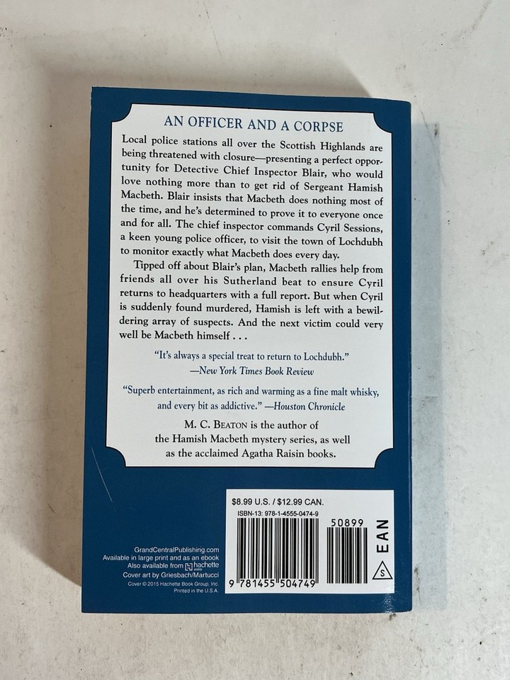 Lot of 5 M.C. Beaton: Hamish Macbeth Mystery Paperback/ Hardcover Books ...