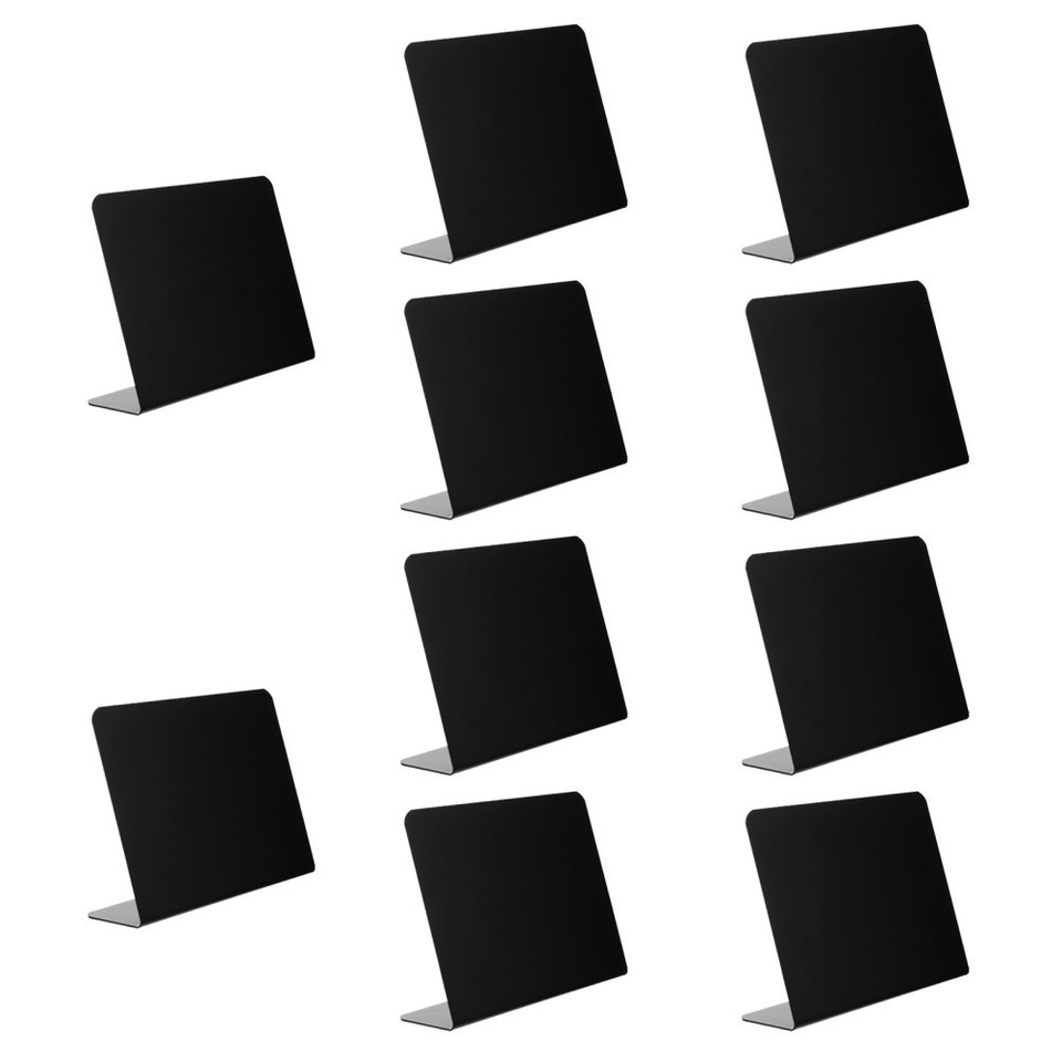 10 Pcs Desktop Small Chalkboard Signs Mini Message Writing Boards ...