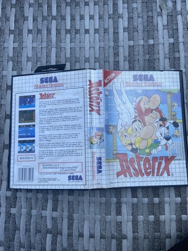 VINTAGE 1991 SEGA MASTER SYSTEM ASTERIX CARTRIDGE VIDEO GAME | eBay