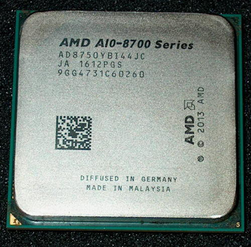 AMD A10-8750B 3.6Ghz Socket FM2 (AD875BYBI44JC) CPU APU Computer ...