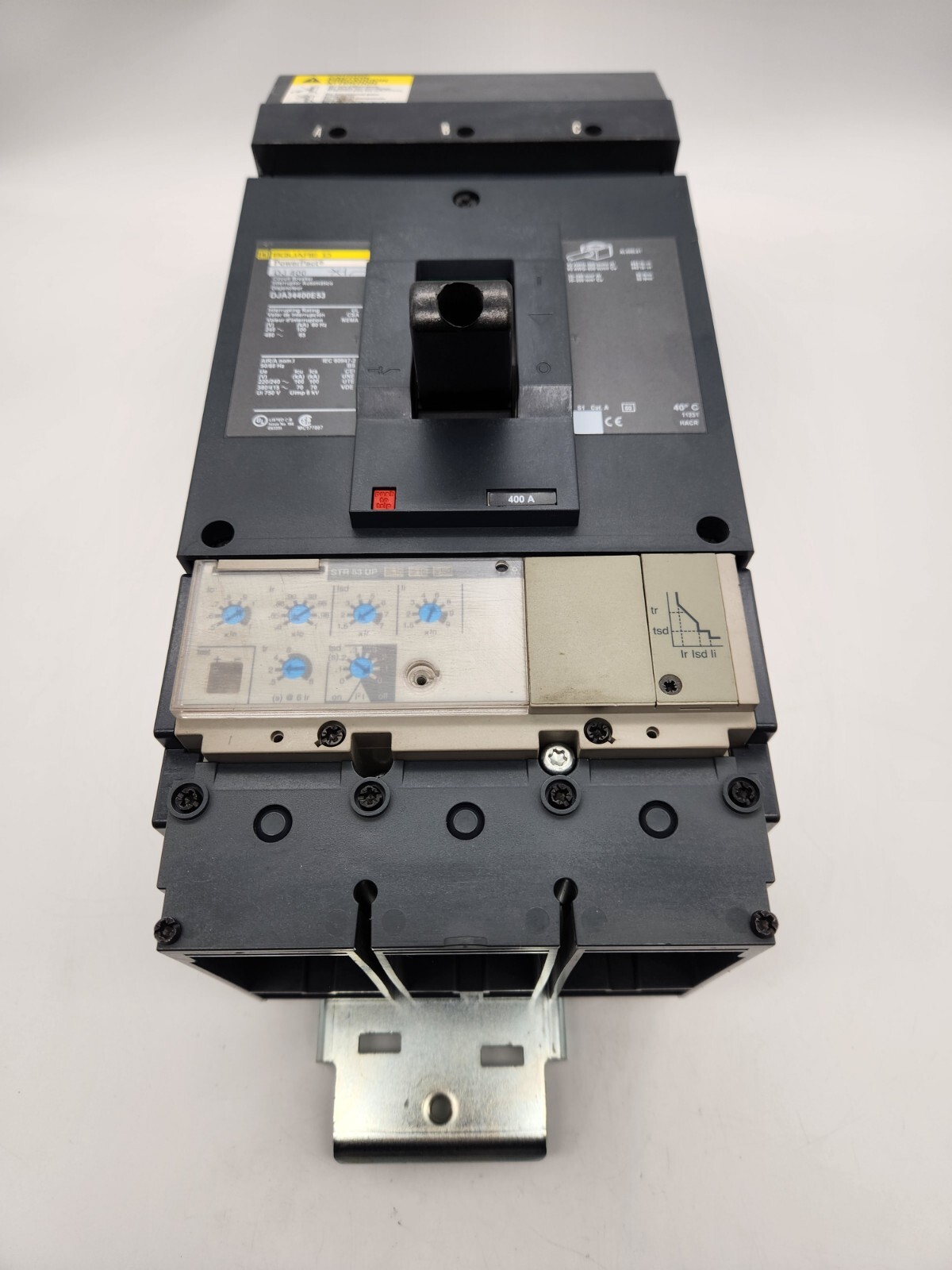 Square D DJA34400E53 3-Pole 3-Phase 480V Molded Case Circuit Breakers ...