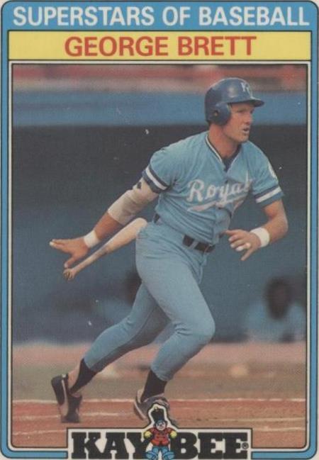 1987 Topps Kay Bee Toys Superstars of Baseball - George Brett #5 for ...
