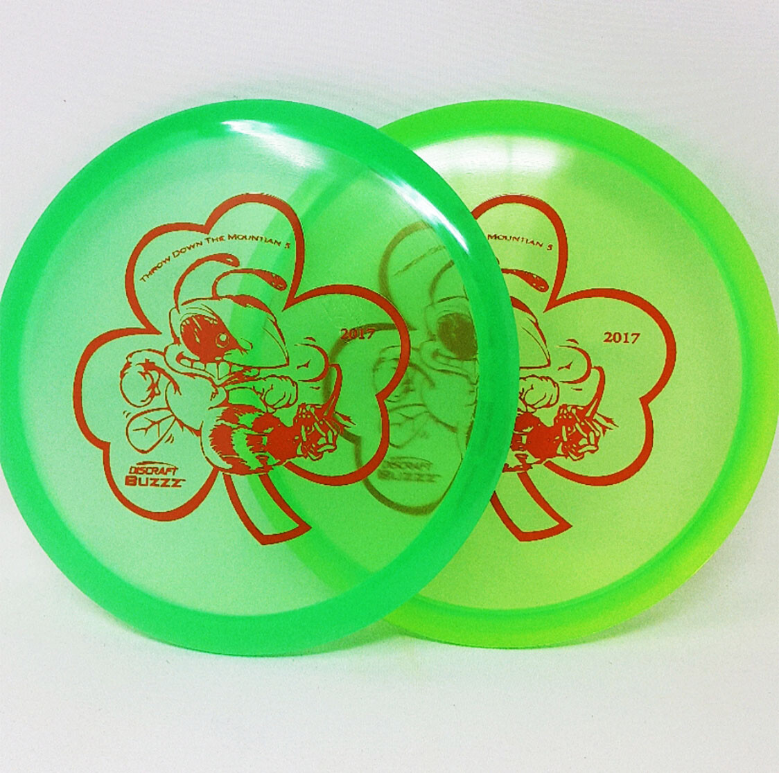 Buzzz Z 2 Disc Set 2017 TDTM 5 Shamrock Bee 176g Discraft New PRIME ...