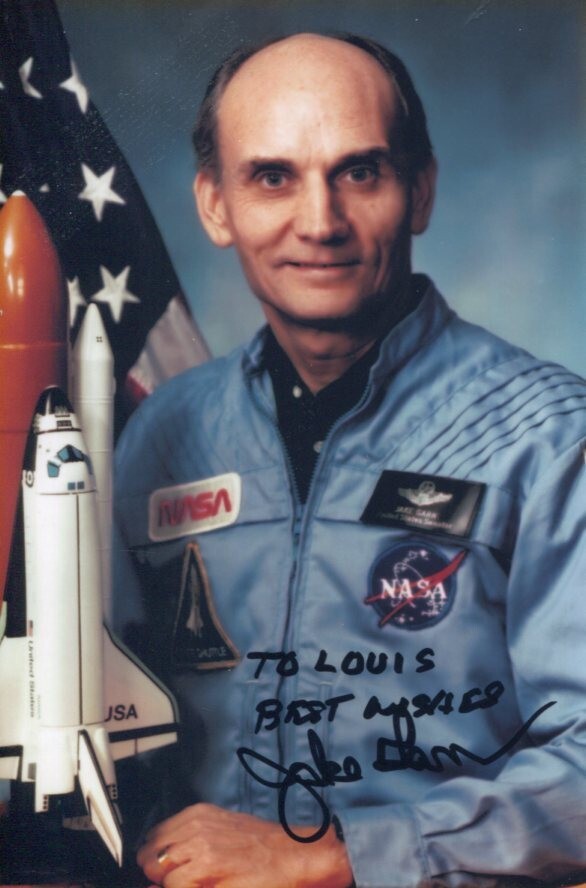 Jake Garn 1st Sitting Congressmen In Space NASA Astronaut Signed ...
