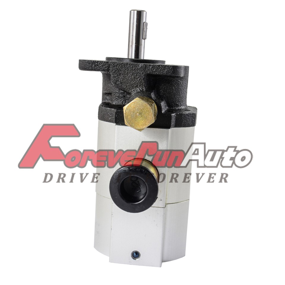 New Hydraulic Two 2 Stage Gear Pump 16 GPM Logsplitter Hi Lo Low Log ...