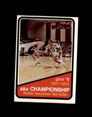1972 Topps Basketball #245 ABA Playoffs G5 STARX 5 EX (LS806123) | eBay