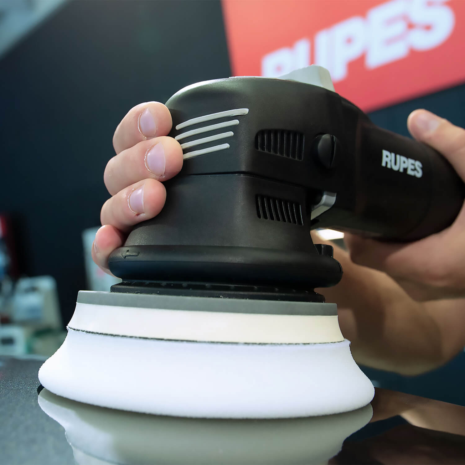 Rupes BigFoot LHR 12E Duetto Exzenterpoliermaschine Basis Kit, 8-teilig ...