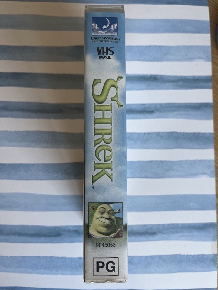 Shrek - Official VHS 2001 - Retro Dreamworks Family Movie | eBay Australia