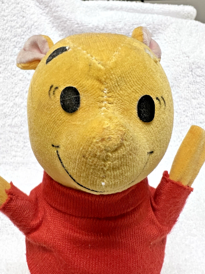 1964 Gund Winnie The Pooh Bear 6 1/4 inches Doll Stuffy Vintage | eBay