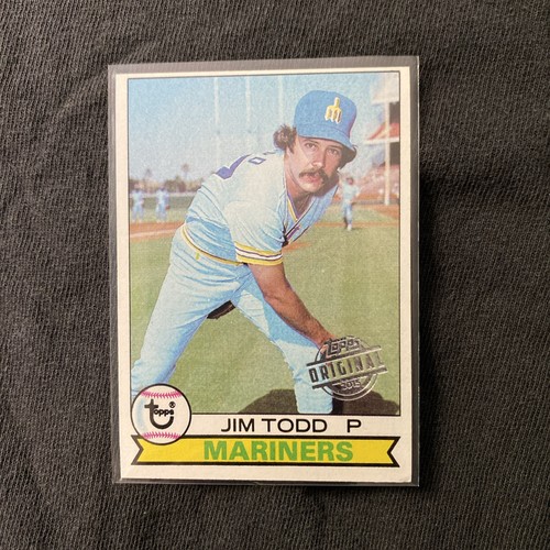 JIM TODD 2015 TOPPS BUYBACK 1979 CARD SEATTLE MARINERS | eBay
