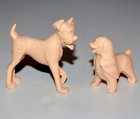 Pair of Rare Vintage Marx 60mm Disney 1950s Lady & the Tramp Plastic ...