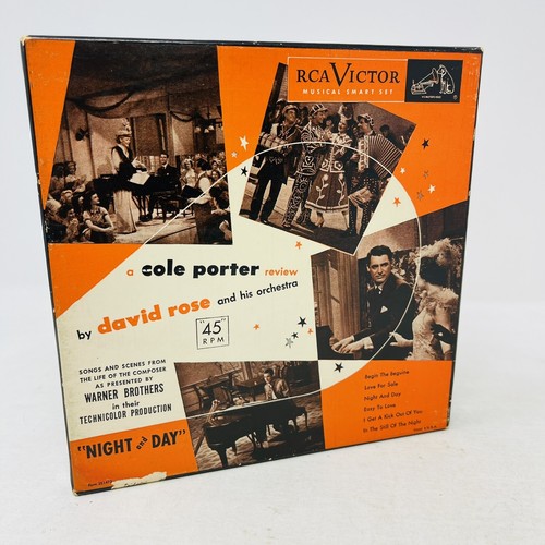 Cole Porter Review David Rose RCA Victor 45 RPM Set of 3 Records ...
