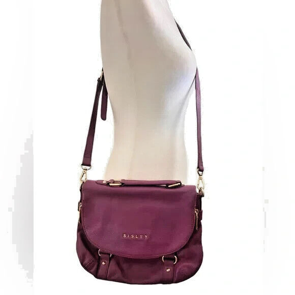 Sisley Vintage Cross Body Purse Purple | eBay