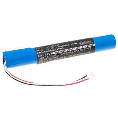 3,7V Akku Li-Ion für Pure Move 400D - ersetzt LC18650-2P - 6000mAh ...