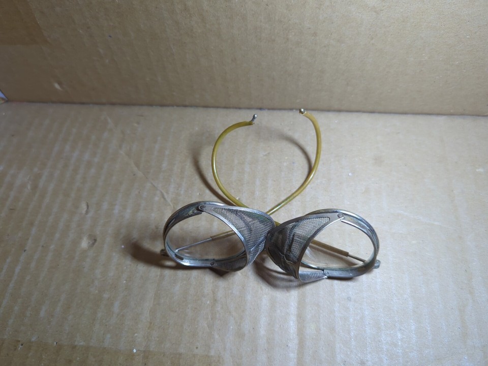 Vintage American Optical FUL-VUE AO 23 Safety Glasses w/ Mesh Side ...