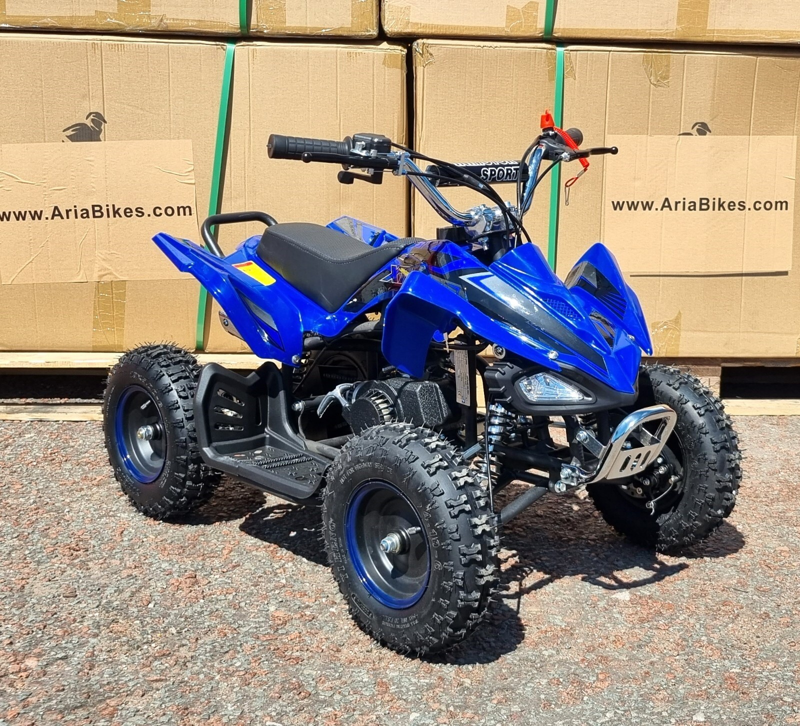 Mini Quad Bike, 50cc Petrol Quad, ATV, Quad Bike, Off Road, Ariabikes ...