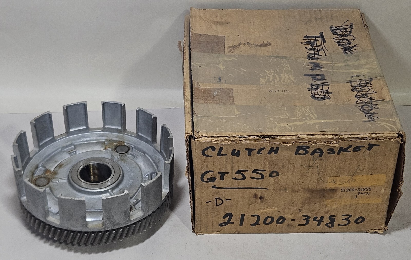 NOS OEM Suzuki 72-77 GT550 Starter Clutch Assembly ASSY GT-550 21200 ...