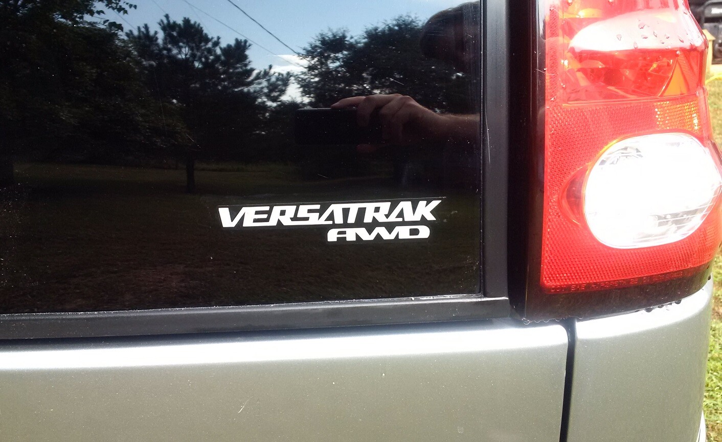 Pontiac Aztek Versatrak AWD Rear Windows Replacement Decal - Sticker | eBay