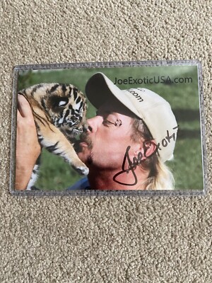 Joe Exotic Autograph 6x4 Signed Tiger King Photo | eBay UK