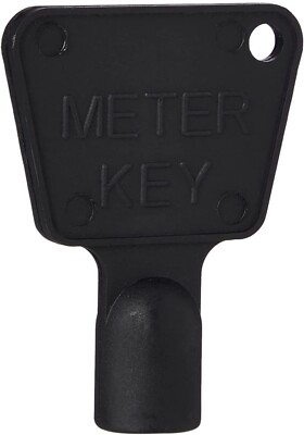2 X Service Utility Meter Keys Gas Electric Box Cupboard Triangle ...