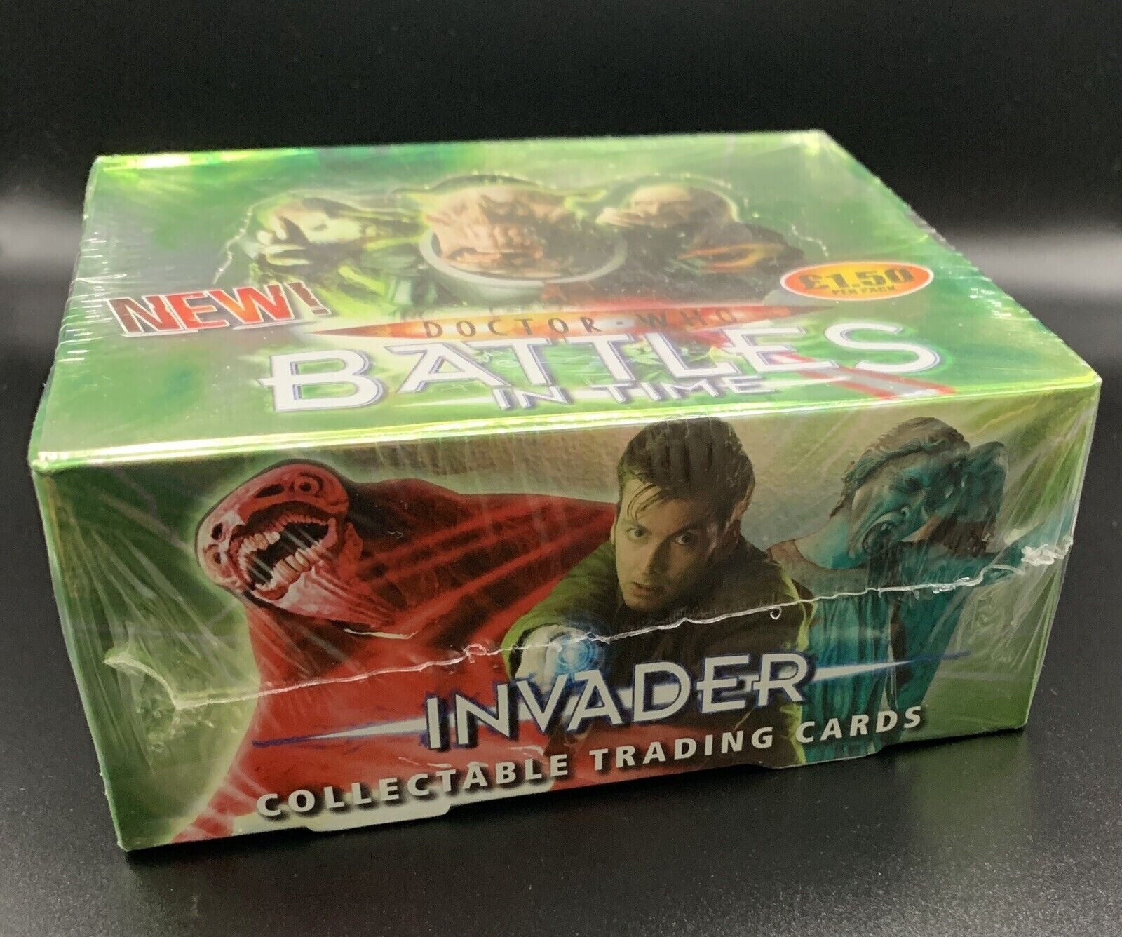 Doctor Who Cards Box Dr Battles in Time Invader Trading Card Packs Gift ...