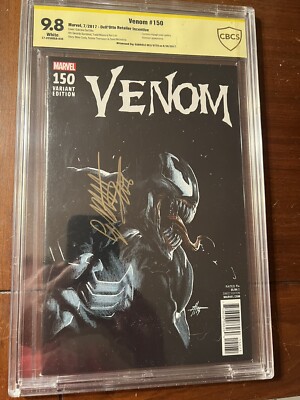 VENOM #150 7/17 CBCS 9.8 DELL OTTO RETAILER INCENTIVE! SS GABRIELLE ...