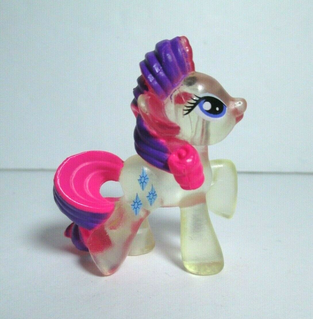 2013 My Little Pony FiM Blind Bag Wave #8 2" Neon Transparent Rarity ...