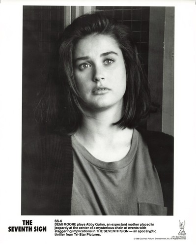 The Seventh Sign 1988 Movie Photo 8x10 Demi Moore Press Portrait Horror ...