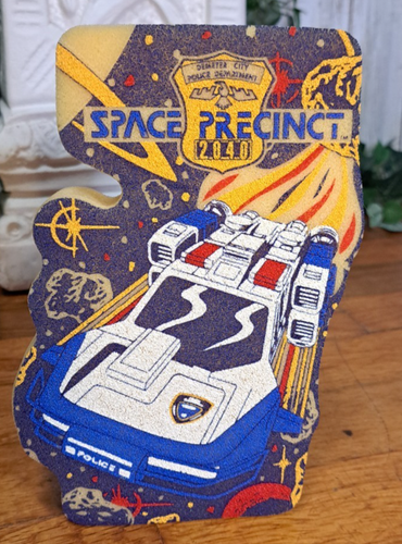 Rare Vtg 1994 Space Precinct 2040 Collectible Sponge TV Series Show ...