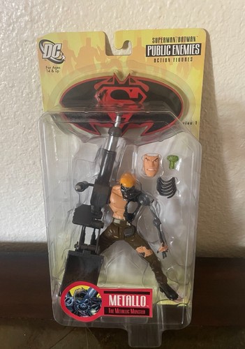 DC Direct Metallo Action Figure MOC Public Enemies Superman/Batman ...