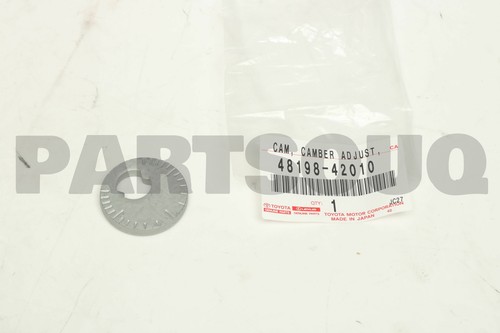 4819842010 Genuine Toyota CAM, CAMBER ADJUST, NO.2, RH/LH 48198-42010 ...