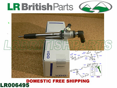 LAND ROVER FUEL INJECTOR LR3 RANGE ROVER SPORT 05-09 DIESEL LR006495 ...