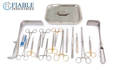 Cesarean Section Set Gynecology C Section Surgery Set with Box 24 ...