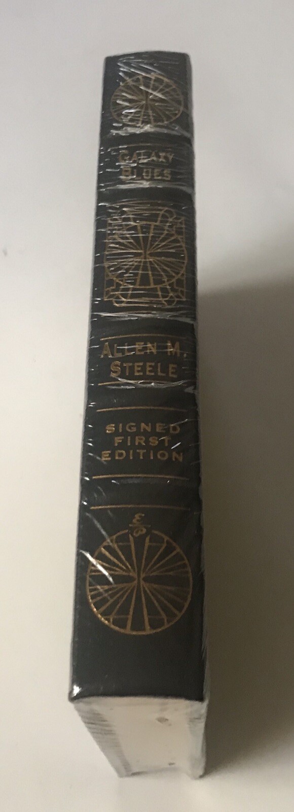 EASTON PRESS Allen Steele GALAXY BLUES Signed First Edition SCIENCE ...