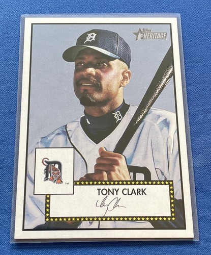 2001 Topps Heritage #115 Tony Clark Detroit Tigers | eBay