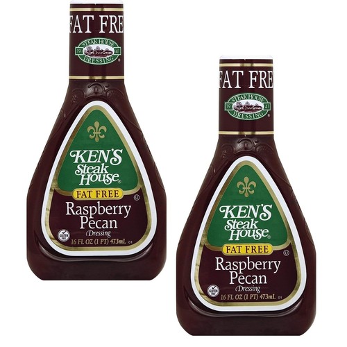 Ken's Fat Free RASPBERRY PECAN Salad Dressing 16 oz bottle (2 Pack) | eBay