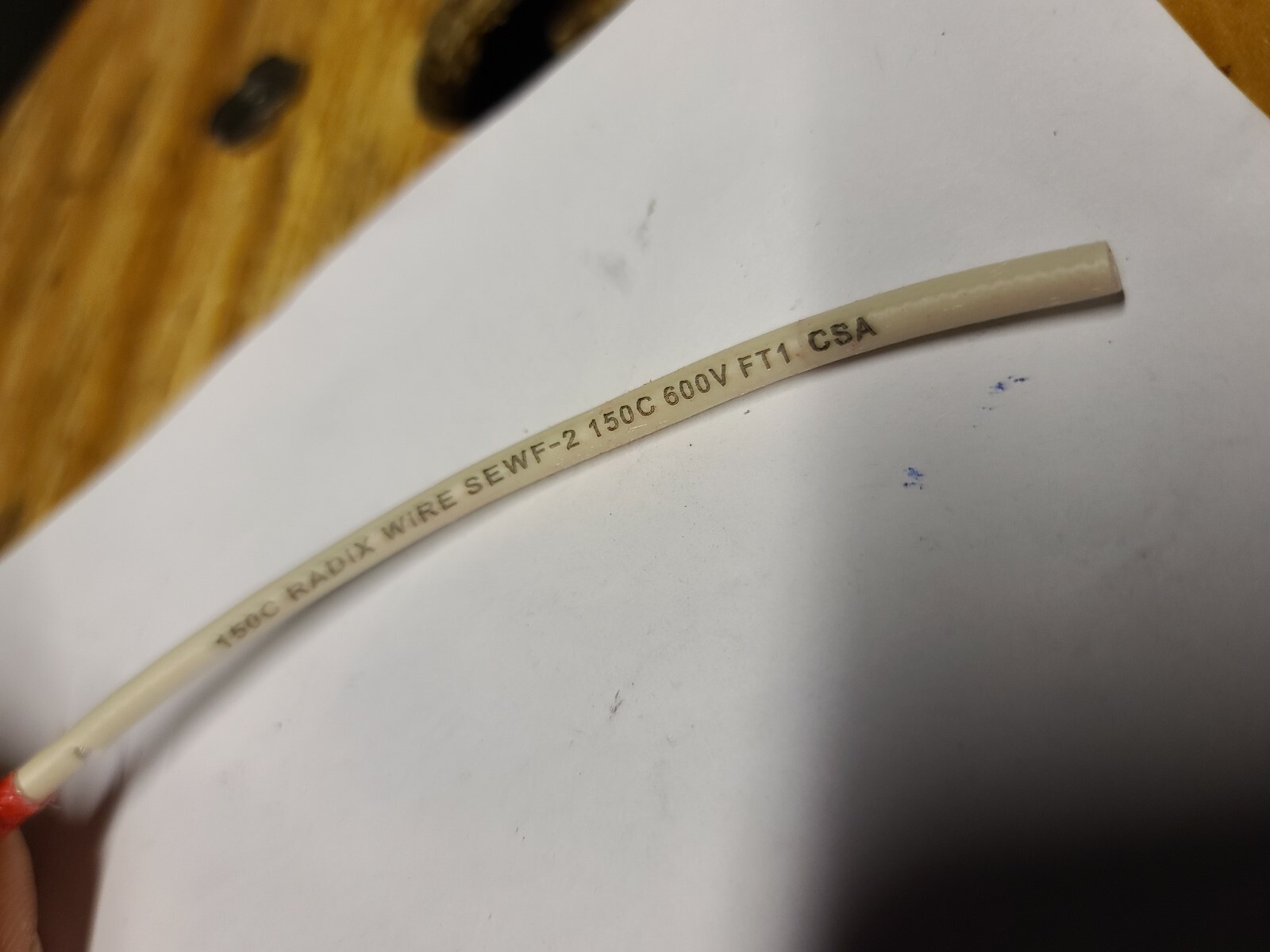 Radix #12awg SEWF-2 Braided Silicone SRML Wire UL-3231/3070 600V 150C ...