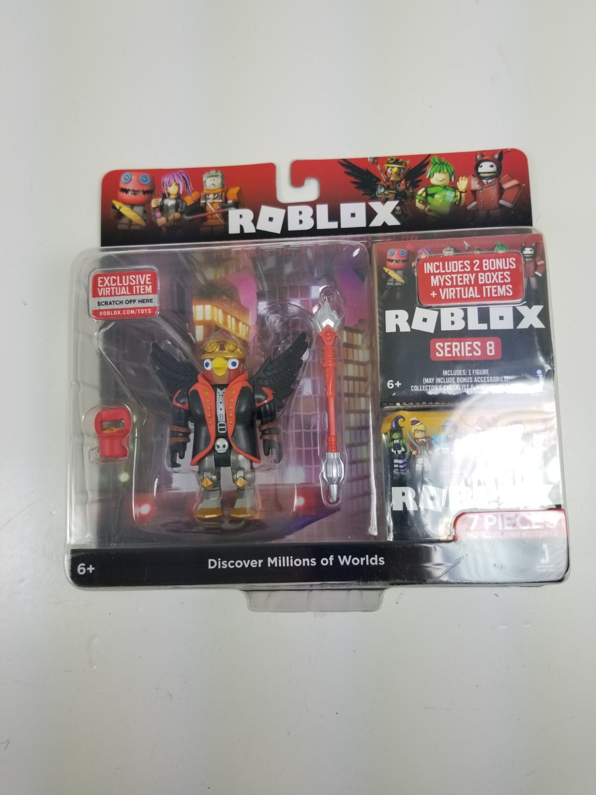 ROBLOX: PEZSMISTIC, THE DREAD TALON ACTION FIGURE! NEW! (SERIES 8 ...