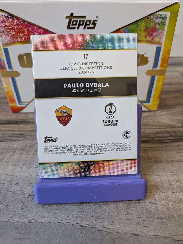 2024-25 Topps Inception UCC - Paulo Dybala /199 | eBay UK