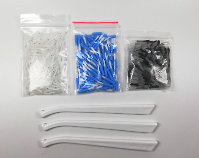 500Pcs Dental Composite Oral Applicator Brush Tips+5Pcs Brush Handles ...