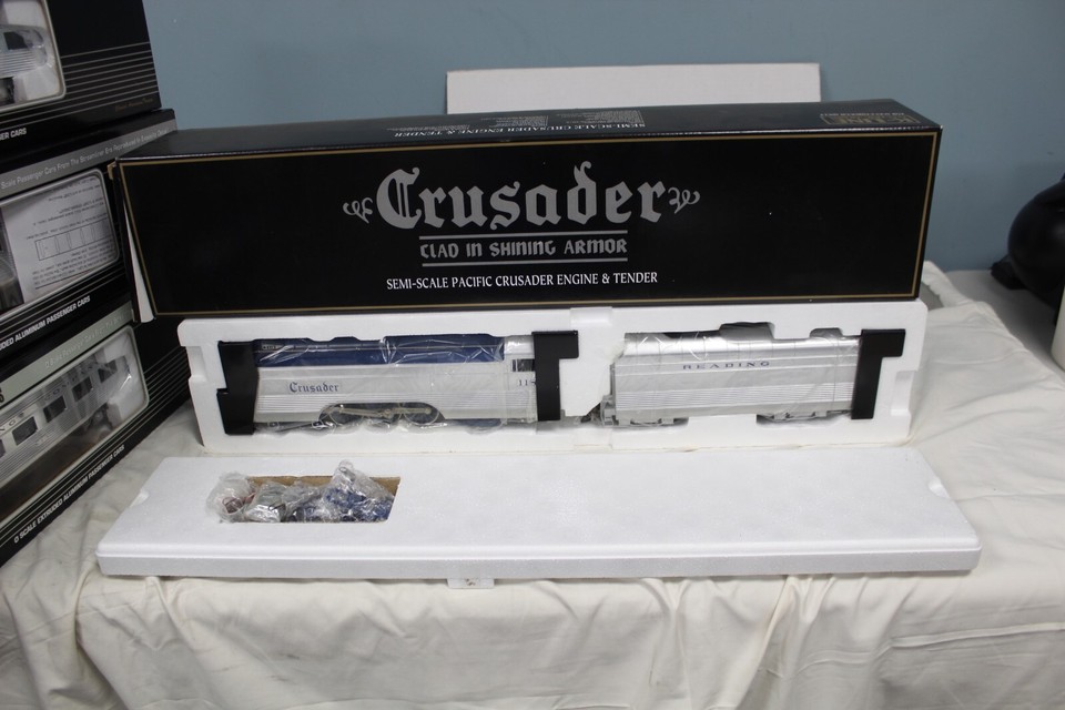 RARE!!! K-Line O Gauge K-1925 Reading Crusader Train set W/ Original ...