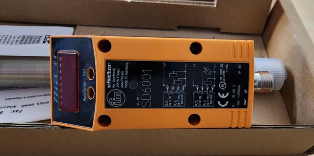 IFM Flow Sensor SD6001 Made in Germany for sale online | eBay