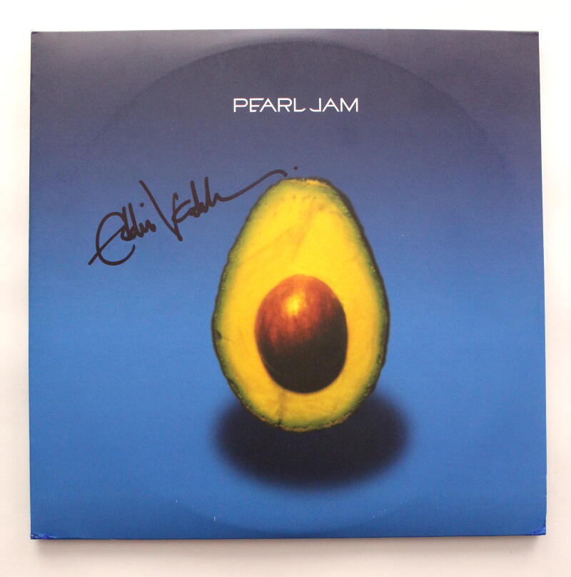 EDDIE VEDDER SIGNED AUTOGRAPH ALBUM VINYL RECORD - PEARL JAM FRONTMAN W ...